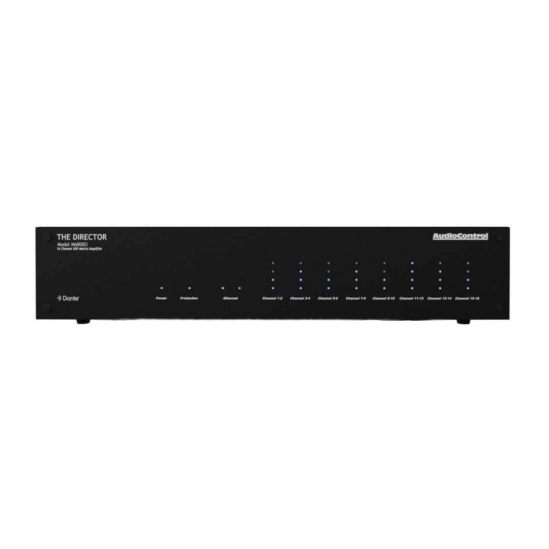 AudioControl 16-Channel High Power DSP Matrix Amplifier with Dante ...