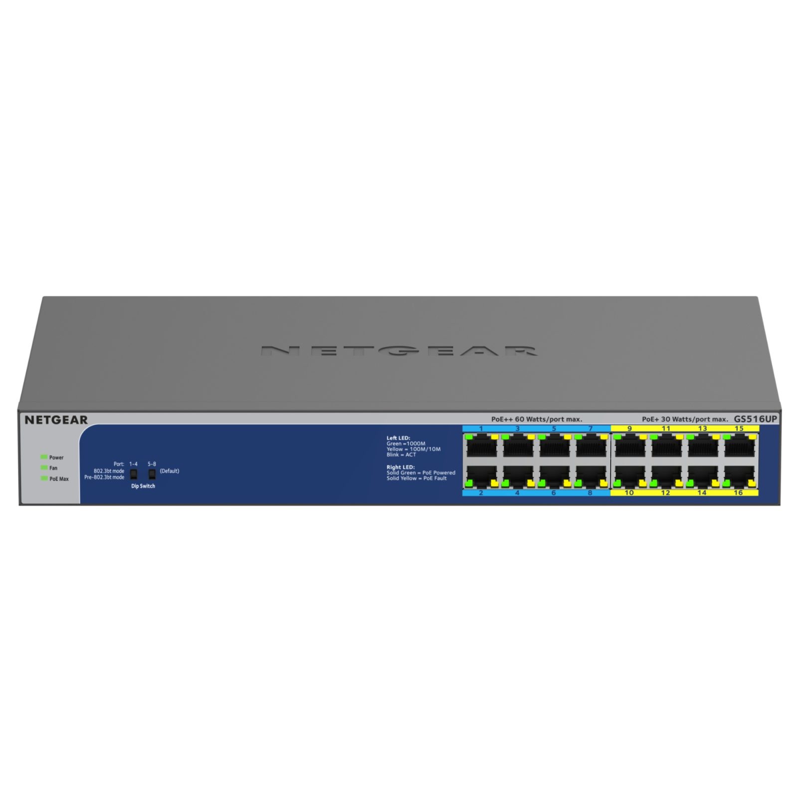 Netgear 16 Port POE++ Switch (Unmanaged) | B2B | Blackwire