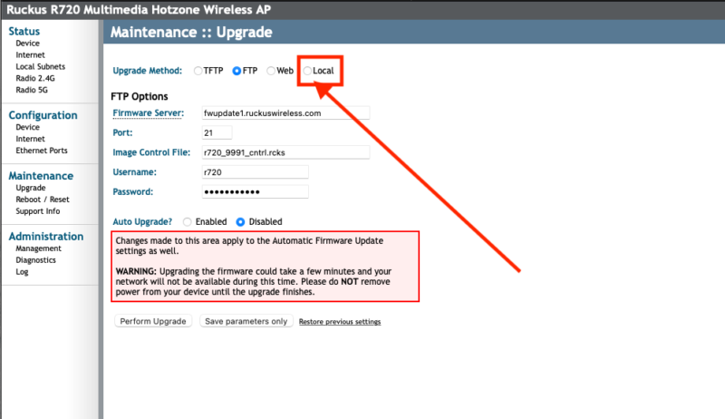 Ruckus Unleashed Firmware Guide - Blackwire